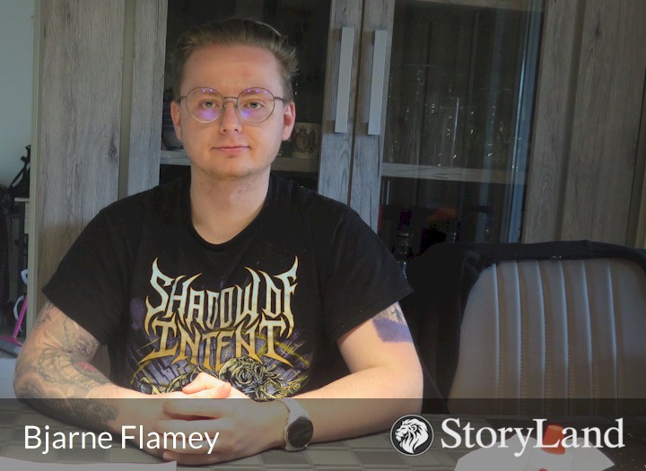 Bjarne Flamey zit in de Vlaamse Loopgraven | Uitgeverij StoryLand
